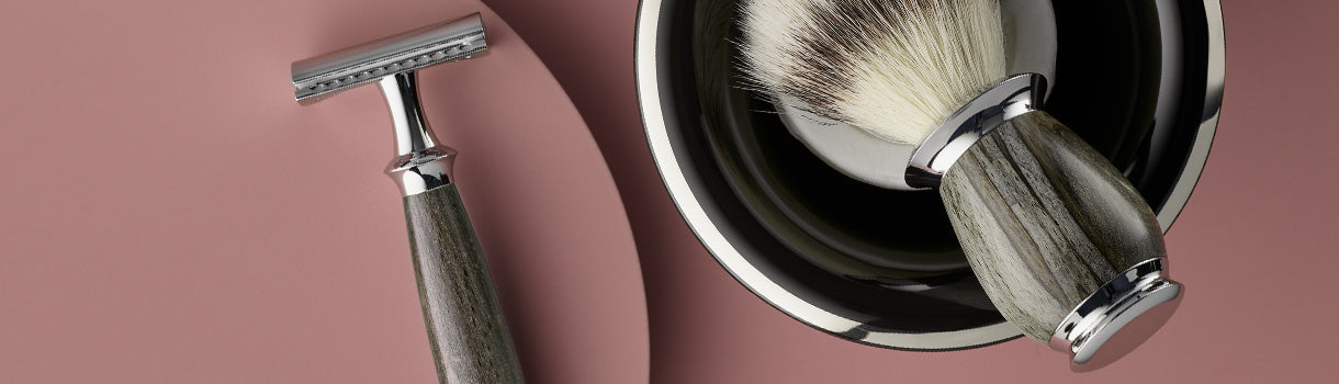 Traditional Large Stainless Steel Safety Razor - Open Comb | MÜHLE ...